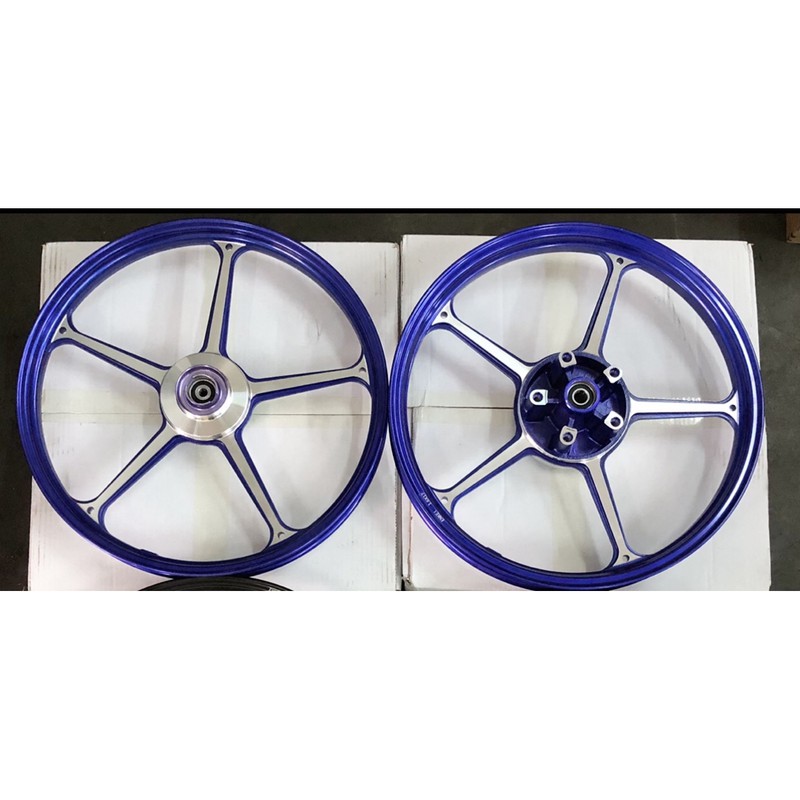 Y15 SPORT RIM ENKEI HYLOS 505 (SIAP BEARING ) RACING SP505 1.6 Y150 Y15ZR Y150ZR 5 BATANG SP ...