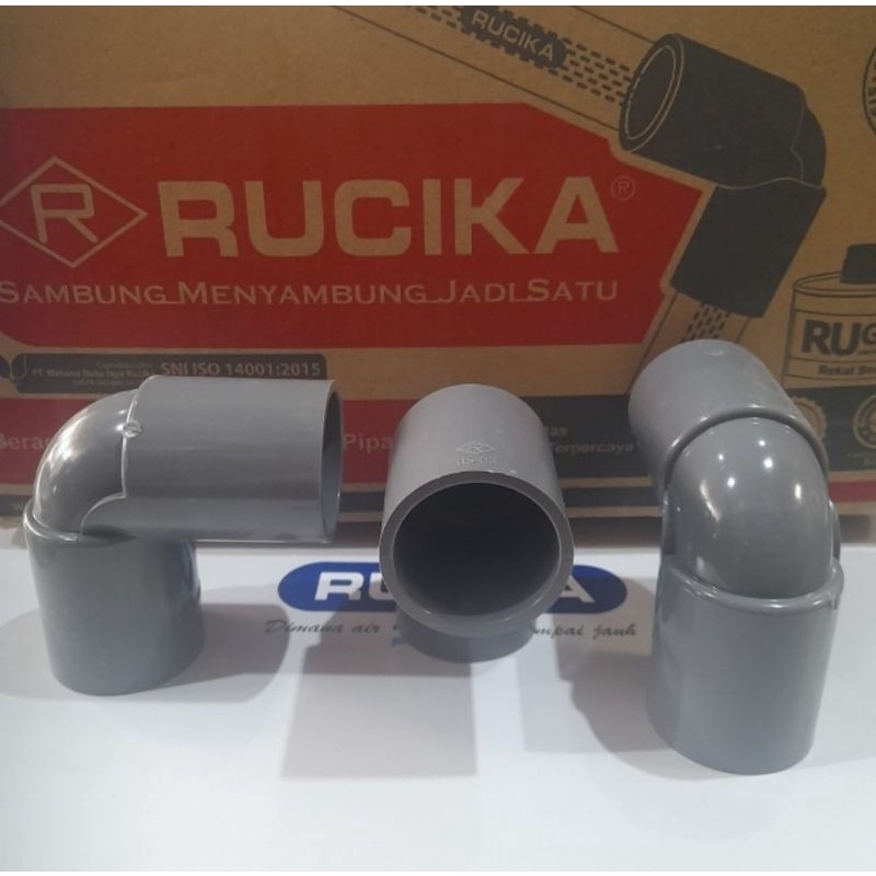 Keni / L / Elbow / Knee Rucika AW 1/2" / 3/4" / 1" inch | Shopee Malaysia