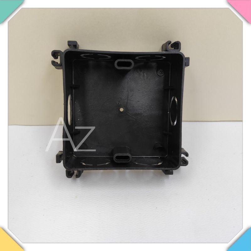 PVC 3x3 Electrical Conceal Box Joint/Black Box | Shopee Malaysia