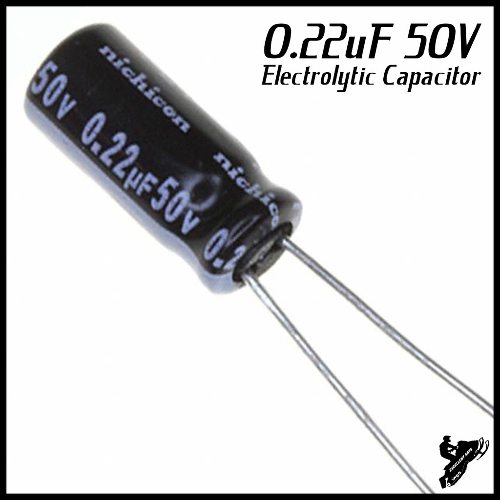0.22uF 50V Electrolytic Capacitor | Shopee Malaysia