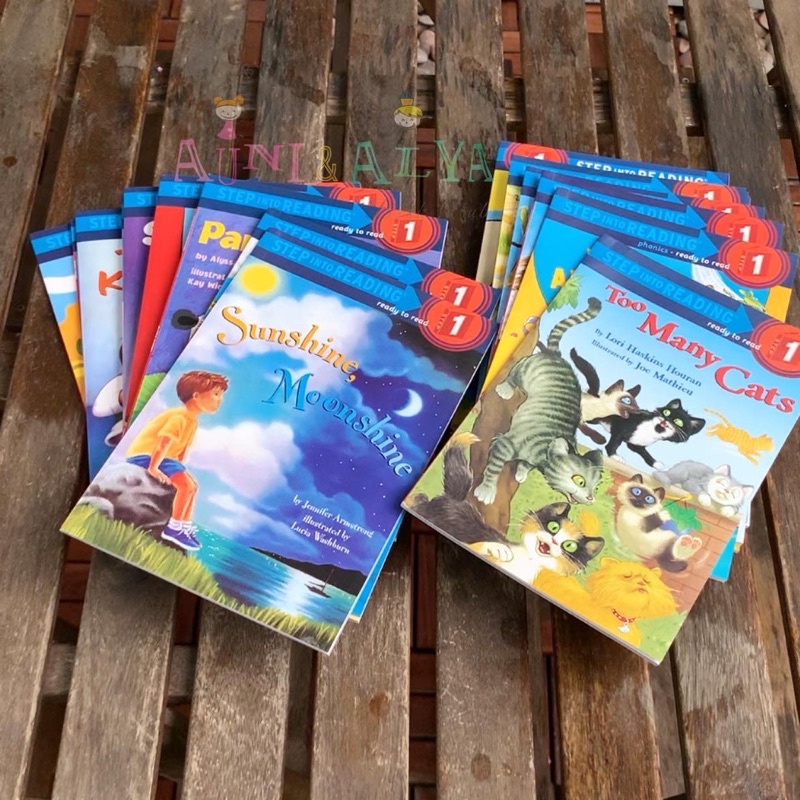 Step Into Reading Level 1(30 books set) | Shopee Malaysia