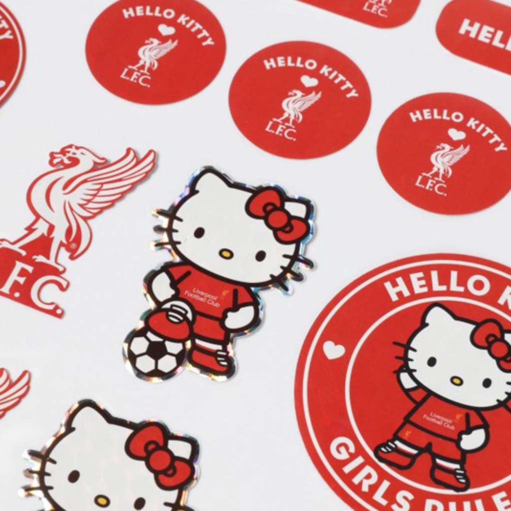 LFC HELLO KITTY STICKER SET RED | Shopee Malaysia