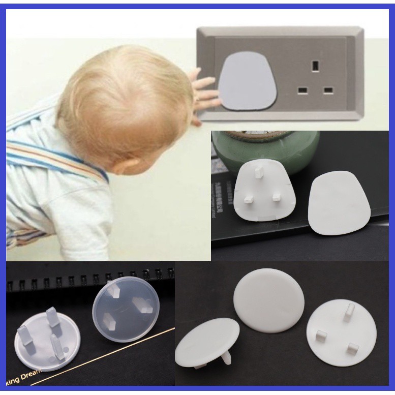 Baby Safety Children Outlet Socket Cover baby outlet plugs childproof ...