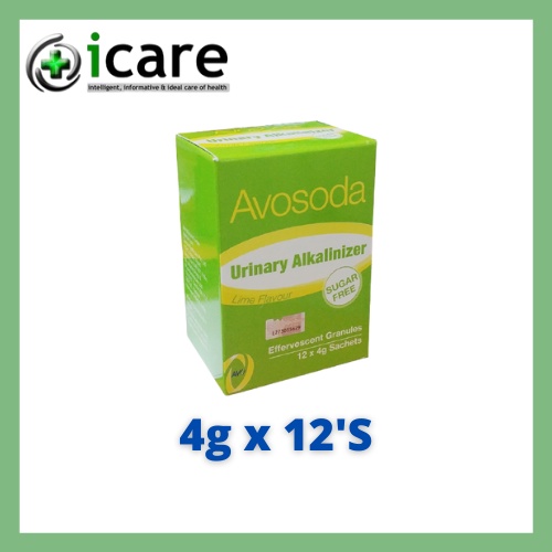 AVOSODA URINARY ALKALINIZER SUGAR FREE 12'S ( EXP DATE : 07/2025 ...