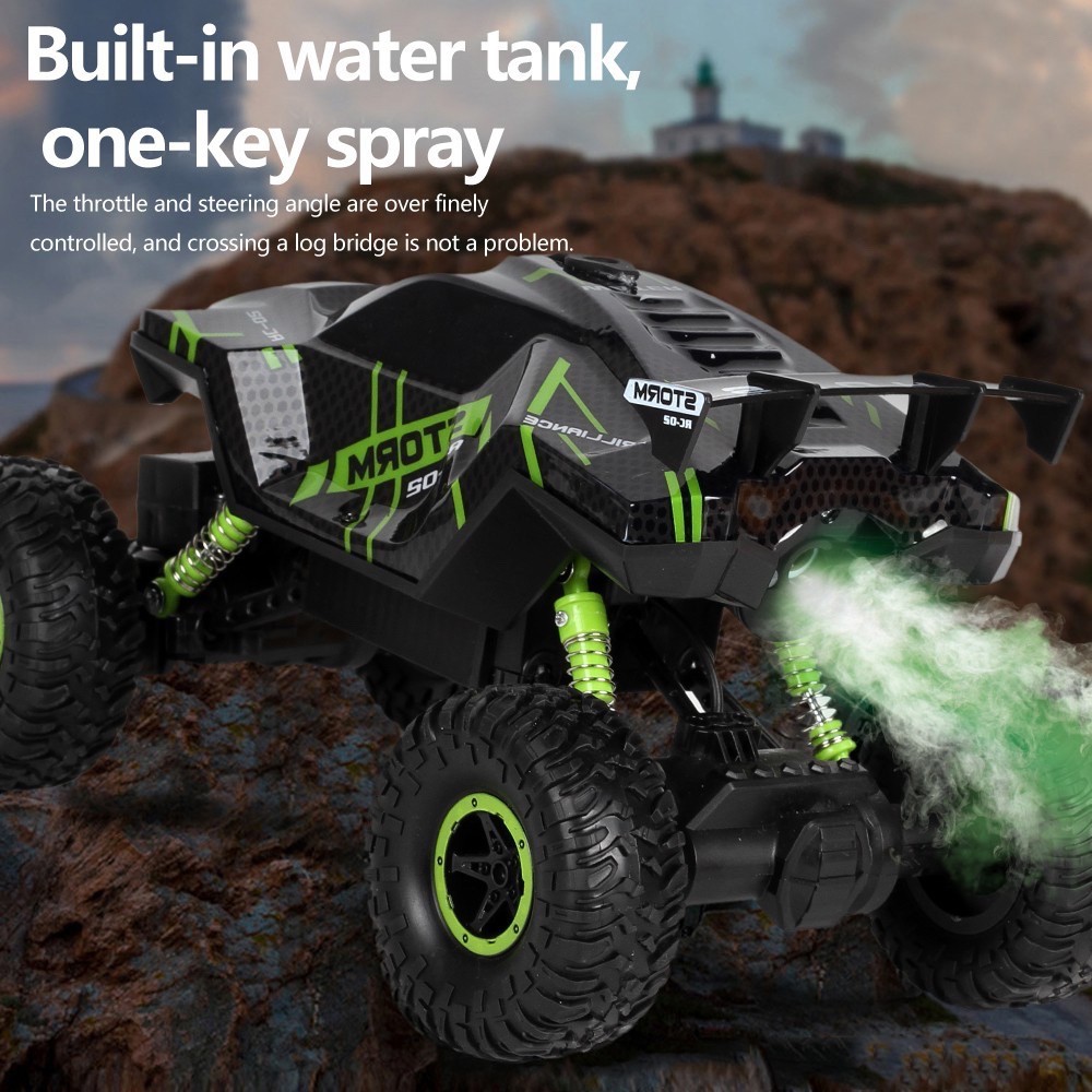 RC Car Large 4WD High Speed Rc Off-Road Vehicle Rc Spray Car 2.4GHz ...