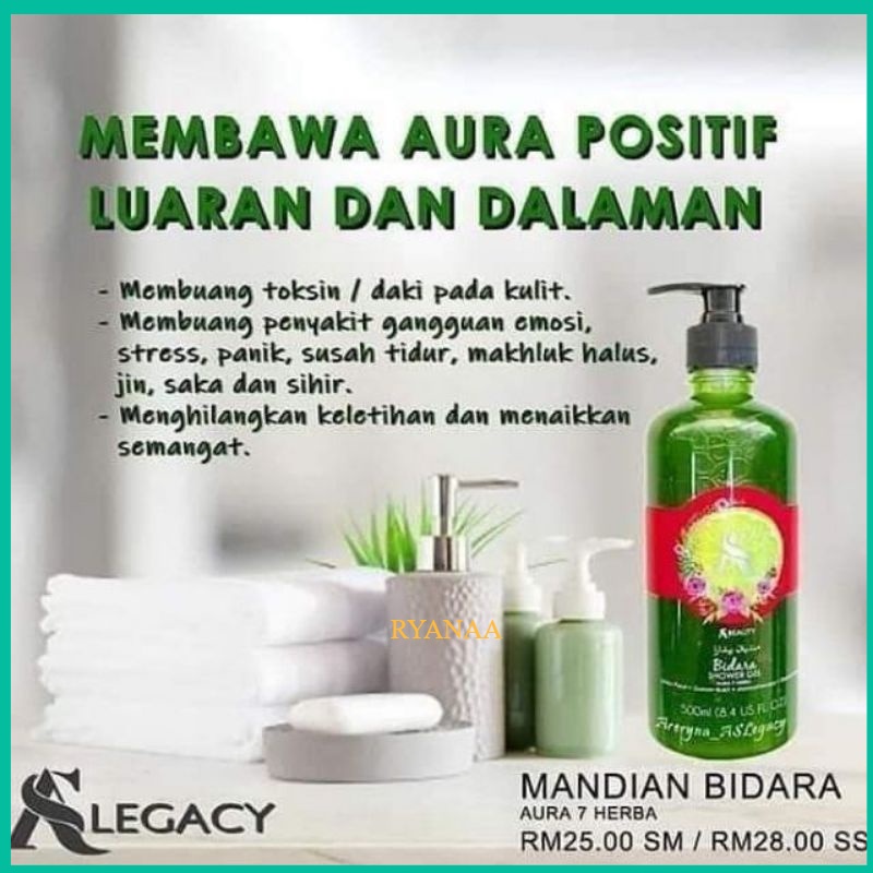 MANDIAN AURA POSITIF Luar dan Dalam Terapi Stress NyahToksin Negatif ...