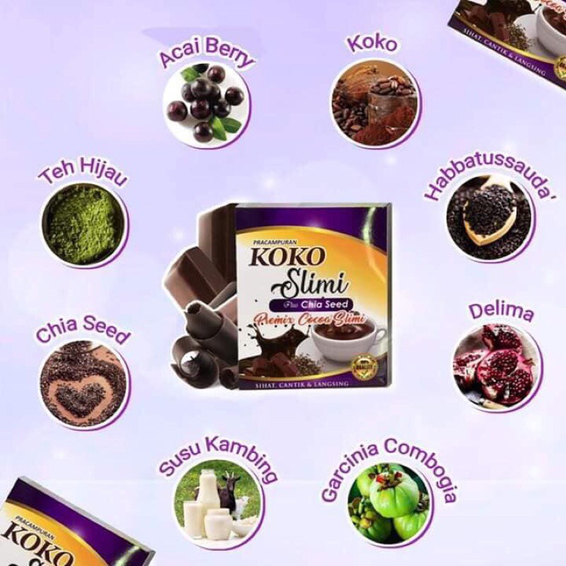 koko slimi original 100% viral | Shopee Malaysia
