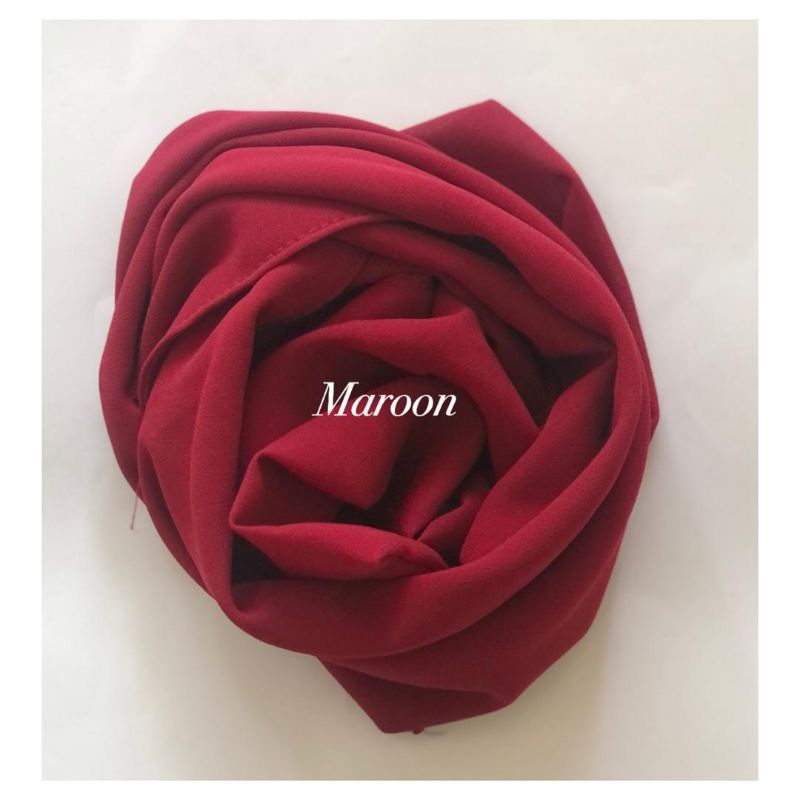 NIQAB MUSLIMAH ALA NEELOFA KAIN HEAVY CHIFFON | Shopee Malaysia