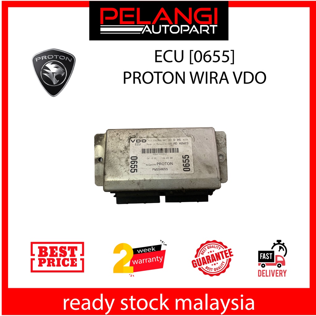 ECU Proton Wira VDO 1.3/1.5 (0654/0655) | Shopee Malaysia