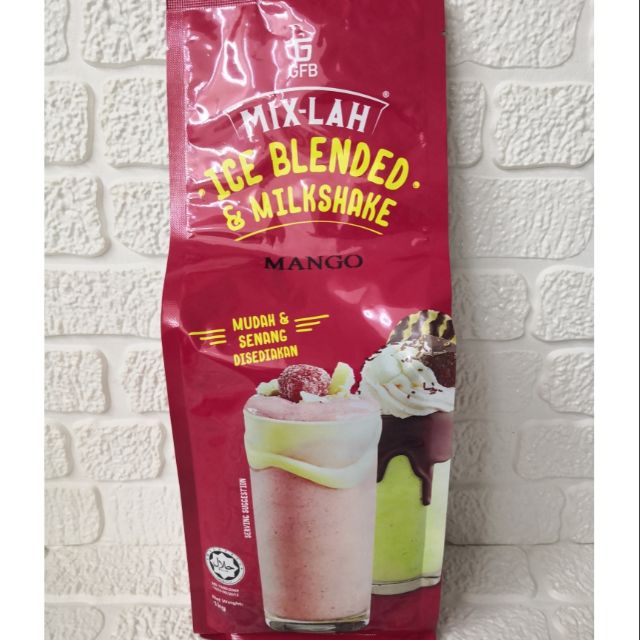 GFB mango ice blended / milk shake 1kg / mango flavour | Shopee Malaysia