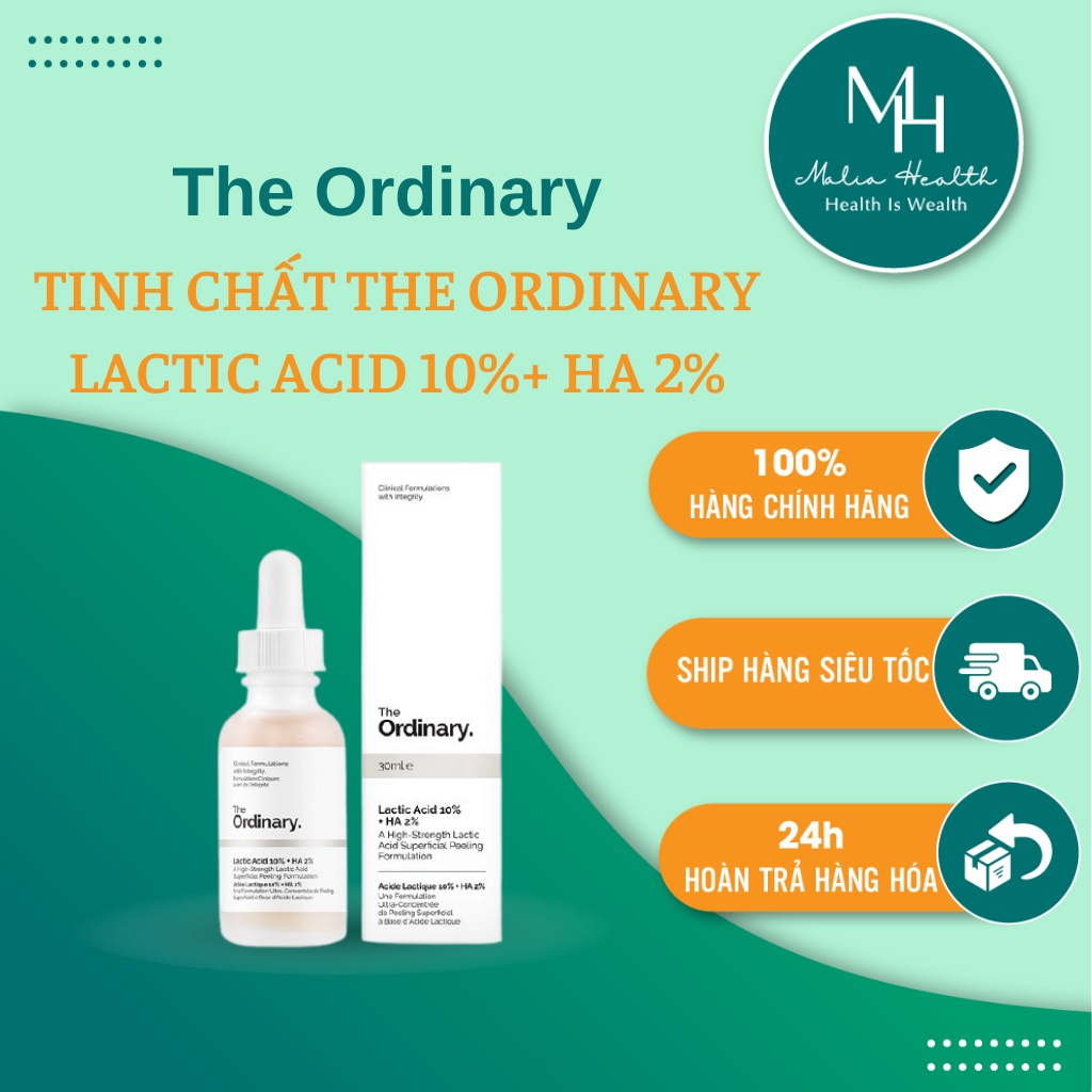 The ORDINARY Lactic Acid 10%+ HA 2% (30ml) | Shopee Malaysia