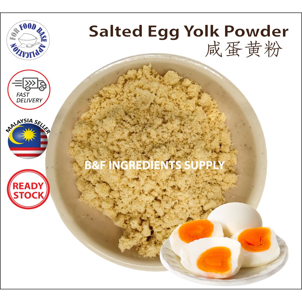 Golden Salted Egg Powder / Salted Egg Yolk Seasoning / 咸蛋风味调味料/ Perasa ...