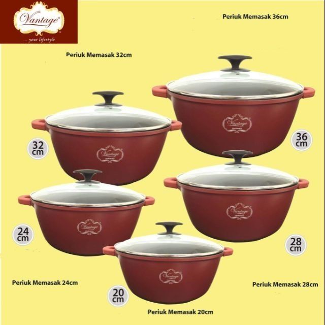 🔥COMBO SET PERIUK VANTAGE🔥 | Shopee Malaysia