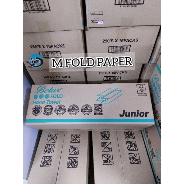 M Fold Hand Towel Tissue (250pcs x 16Packs) | Shopee Malaysia
