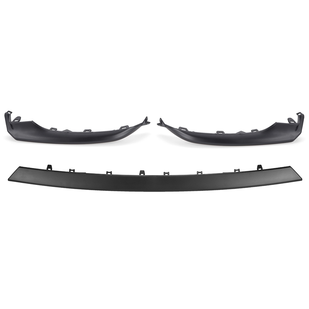 New Car Front Bumper Splitter Lip Grille Lower Trim Molding Diffuser ...