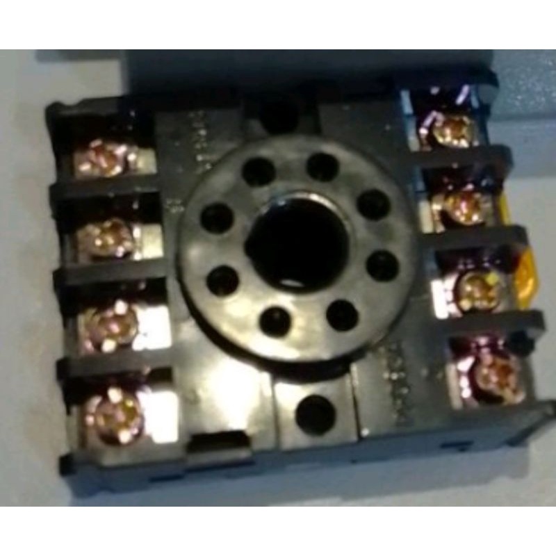 8 Pin round relay base | Shopee Malaysia