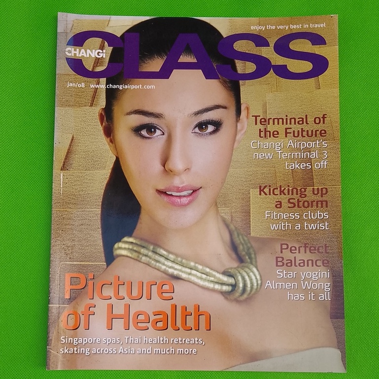 Changi Class Magazine January 2008 Picture Of Health/Used Magazine Book ...