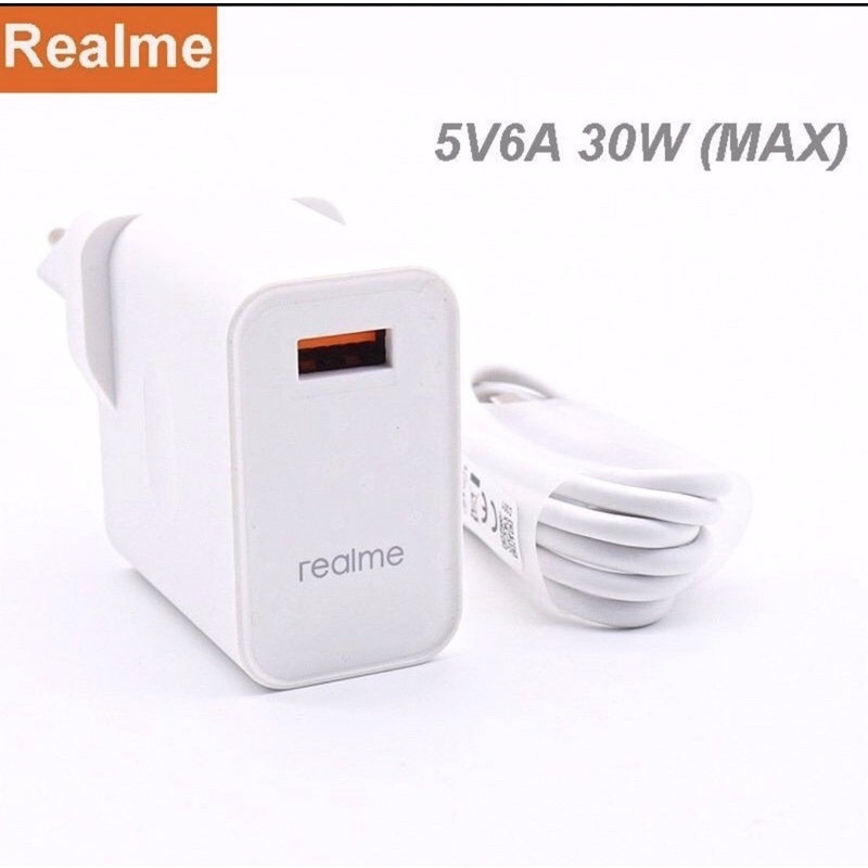🔥2021🔥Realme 7 Pro Narzo 20 Pro Superdart 30W Charger EU Spec Adapter ...