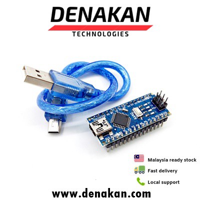 Arduino Nano + USB cable | Shopee Malaysia