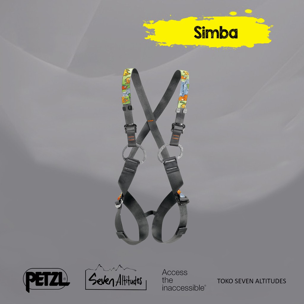 Full Body Harness Petzl Simba for children kids Without than 40 kg ...