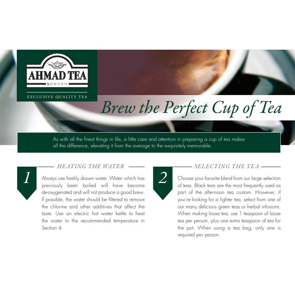 Ahmad Tea Green Tea (100 Teabags) Halal Certified | Shopee Malaysia Ahmad Tea Green Tea (100 Teabags) Halal Certified | Shopee Malaysia