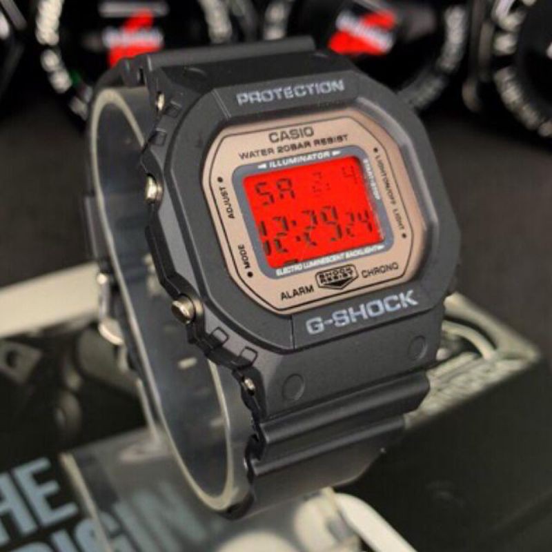 G Shock DW5600 Classic Ready Stock Red | Shopee Malaysia