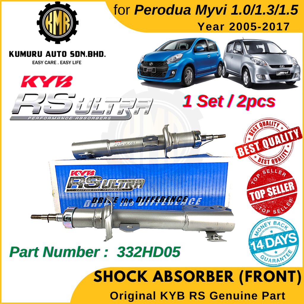 (2pcs) 332HD05 - KYB RS Ultra Heavy Duty Front Absorber Perodua Myvi ...