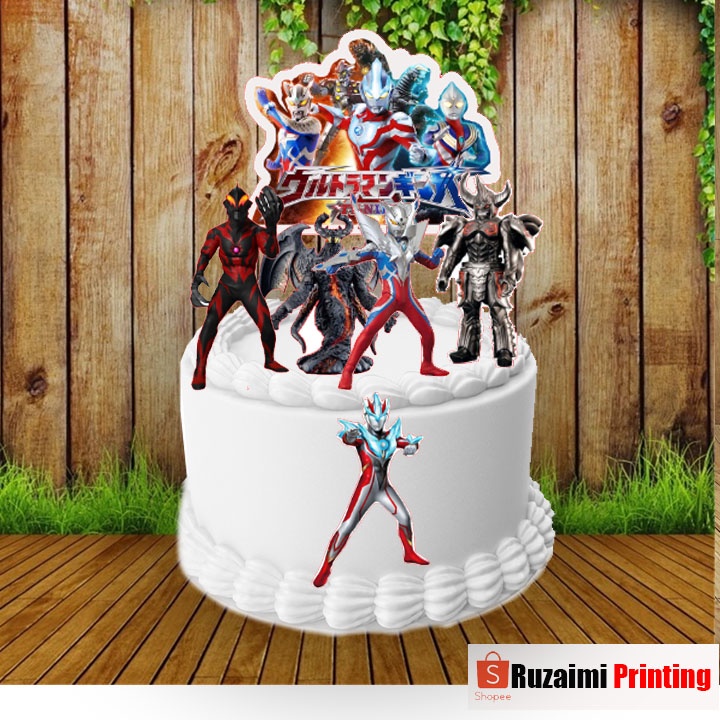 ULTRAMAN CAKE TOPPER 002 | Shopee Malaysia