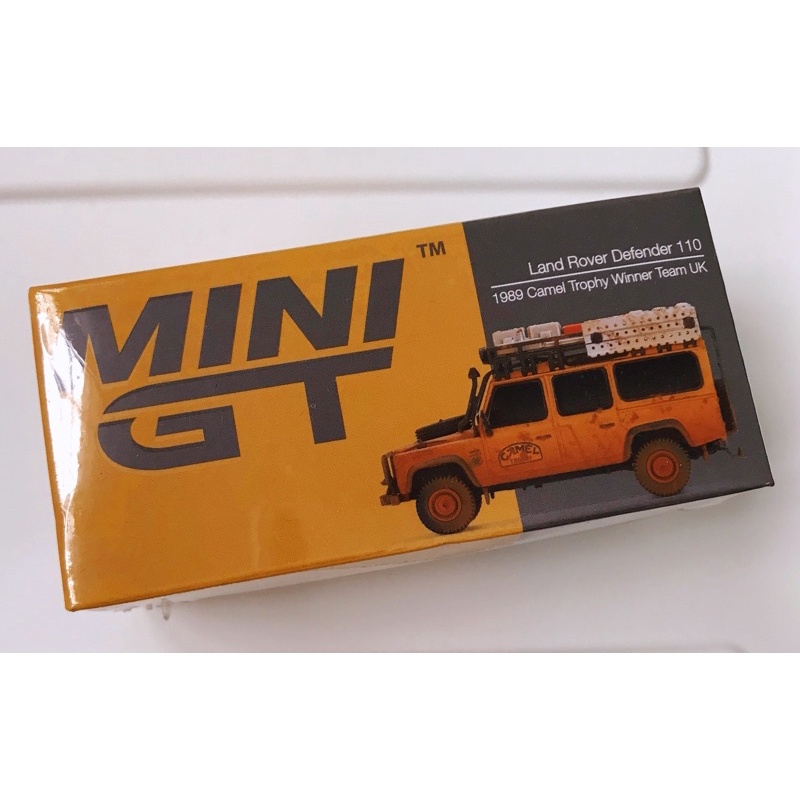 Mini GT #221 Land Rover Defender 110 1989 Camel Trophy Winner Team UK ...