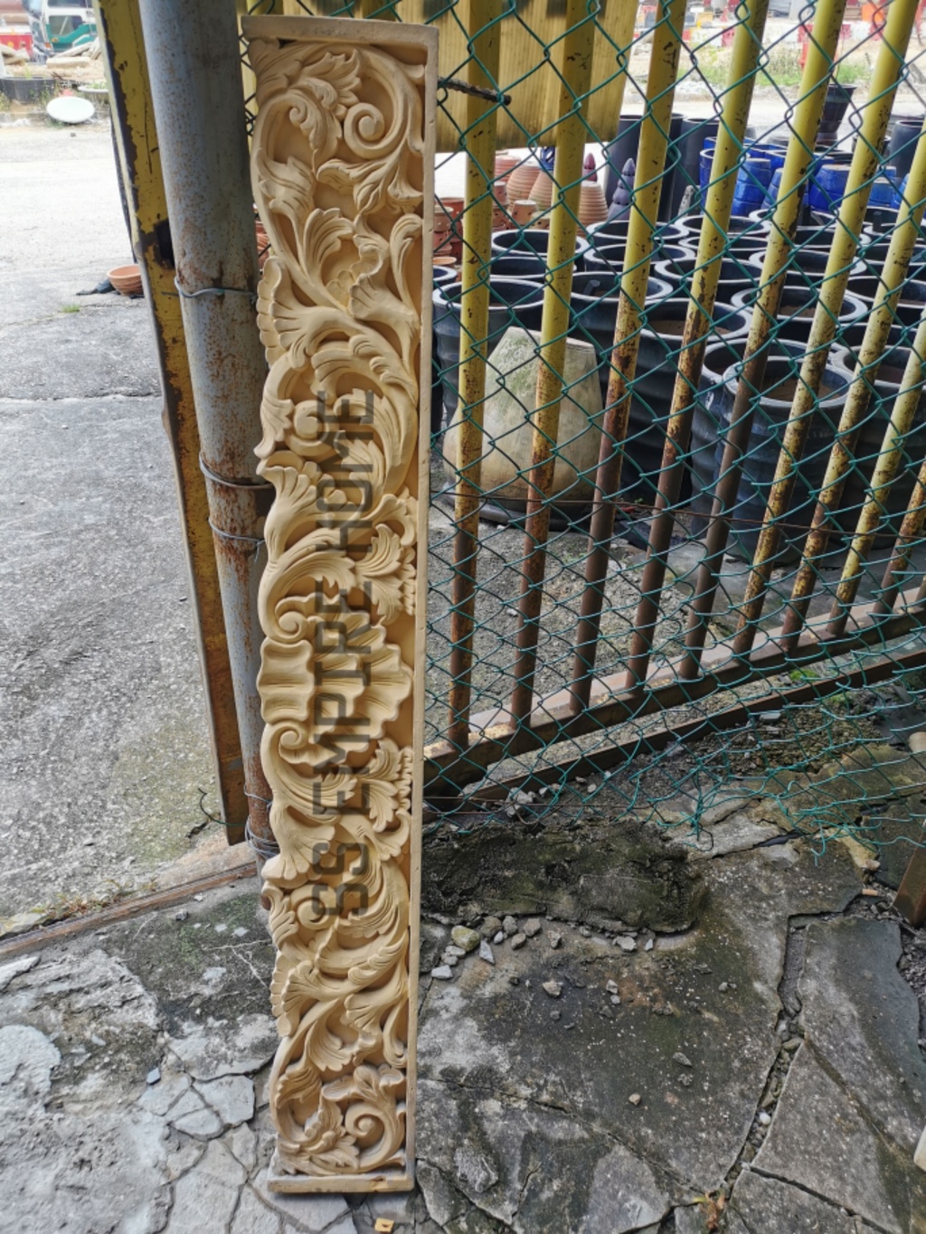 Wall Slate WS10 Fiberglass Realistic 3D Garden Home Lattice Art Craft ...