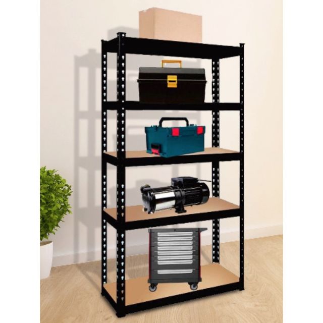 5 Layers/Tiers Heavy Duty Metal Shelf Storage Rack Powder Coated Rak ...