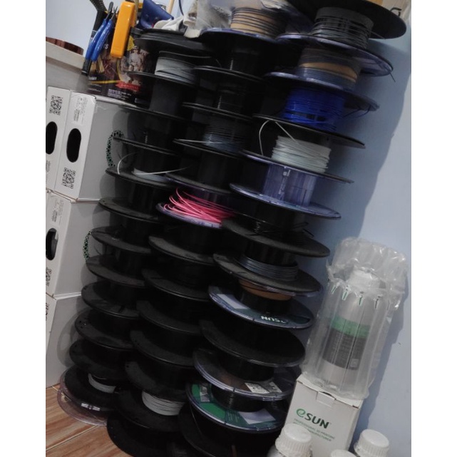 THICKER MATERIAL | Spool Filament Cable Roll Roll Used Filament ...