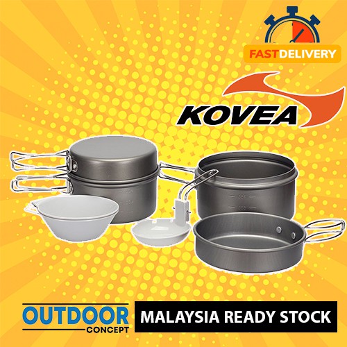 KOVEA COOKING SET SOLO 2 MADE IN KOREA | Shopee Malaysia