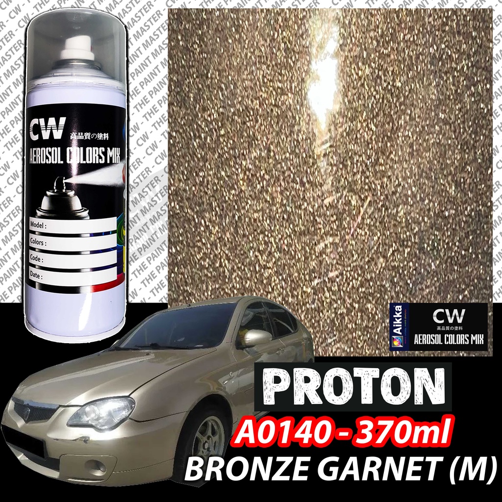 [ PROTON GEN 2 ] Touch Up Paint All Colors 🚗 Aikka CW Aerosol 370ml ...