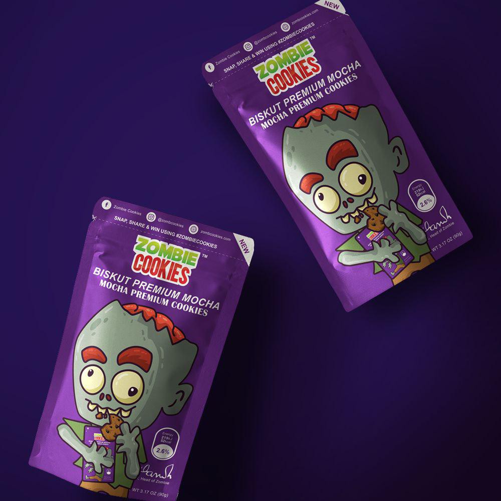 Zombie Cookies (MOCHA) | Shopee Malaysia
