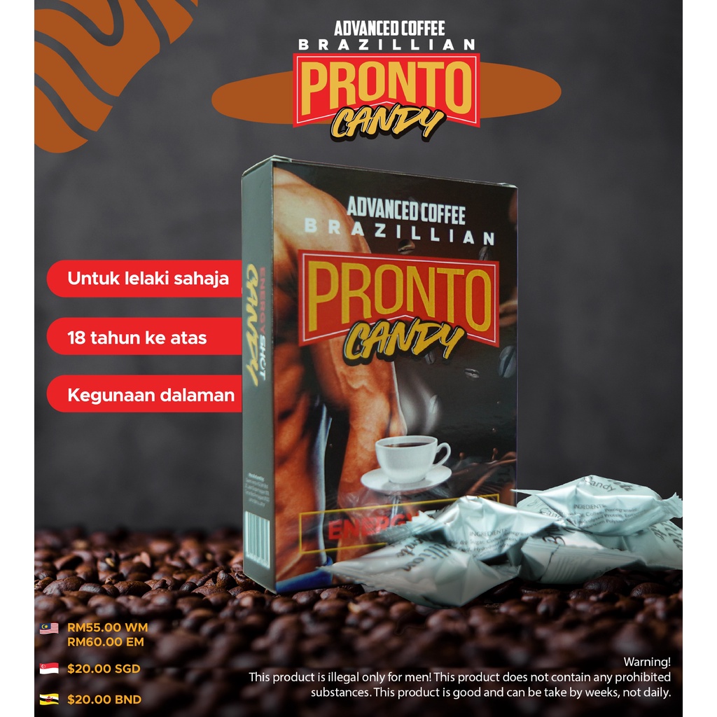 BRAZILLIAN PRONTO CANDY | Shopee Malaysia