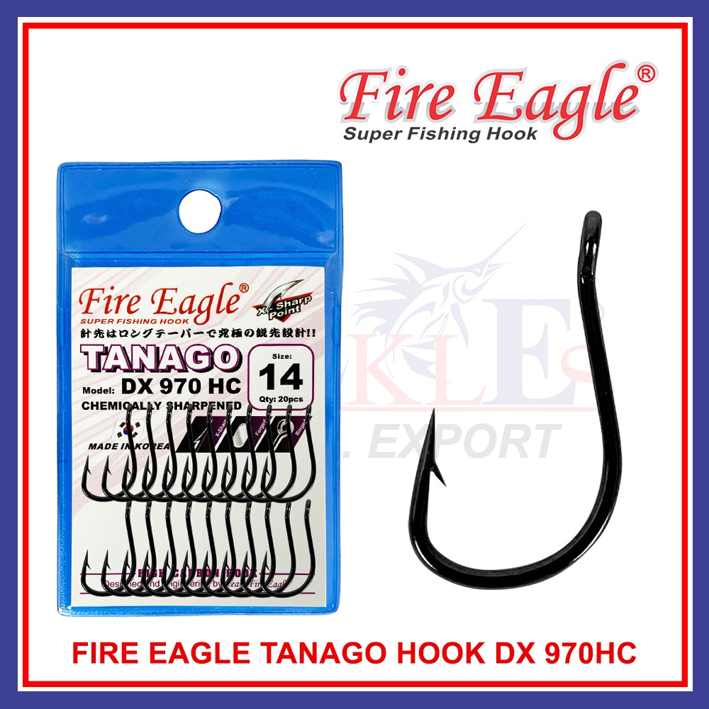 Fire Eagle Tanago Hook DX 970HC Fishing Hook Matakail Pancing | Shopee ...