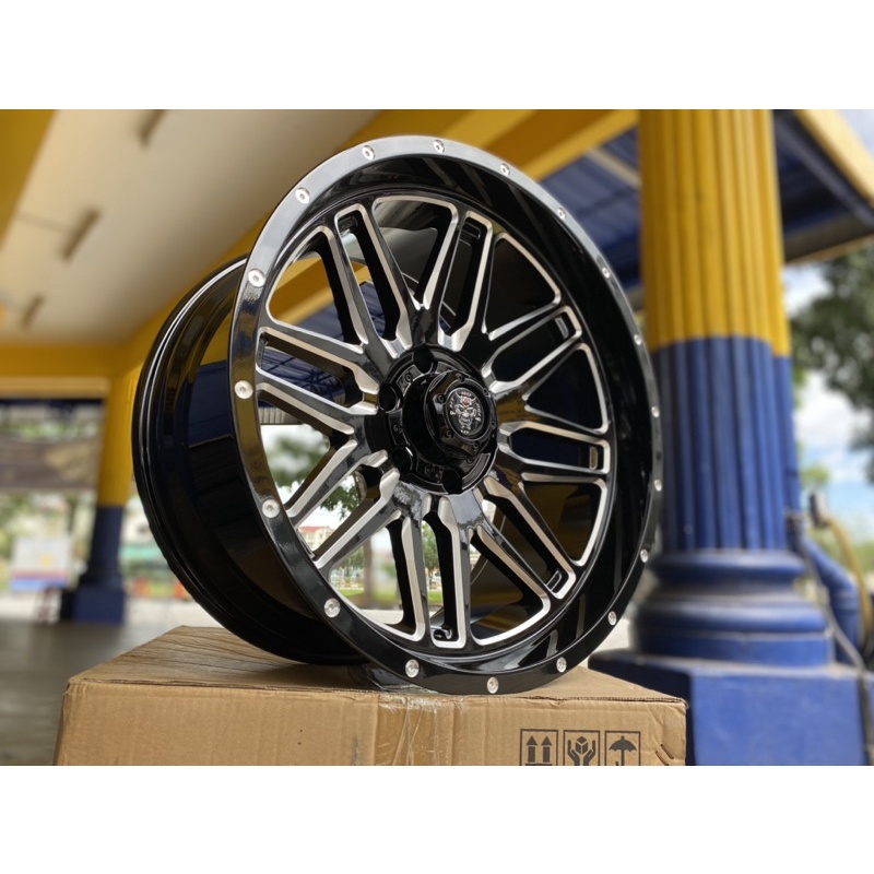 Sport Rim 20 inch For Hilux Ford Ranger Dmax Triton Fortuner (set of ...
