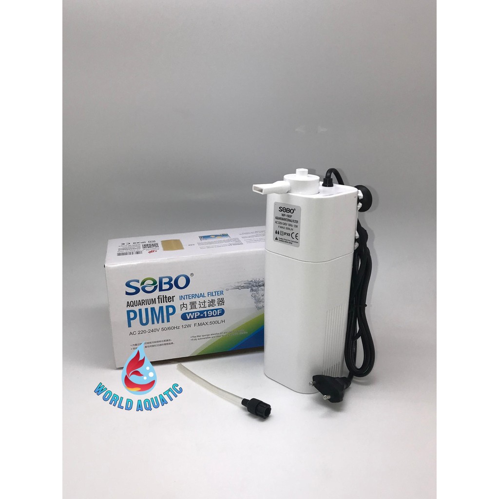 SOBO Aquarium UV/ NO UV Internal Filter WP-190F WP-290F WP-390F WP-390F ...