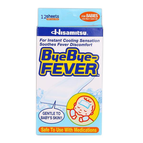 Hisamitsu Bye Bye Fever Patch (For Baby) / ( Child) / (Adult) / ( Super ...