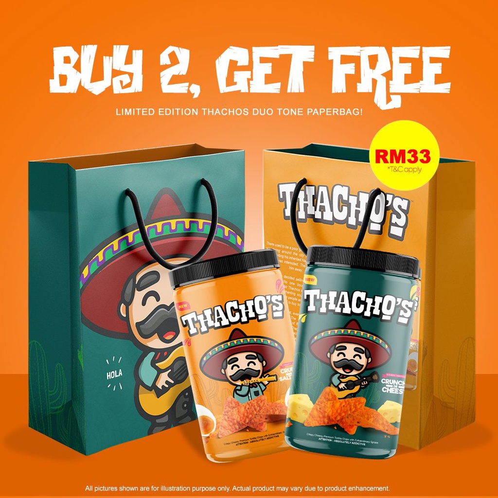 THACHOS NANCHOS TORTILLA PREMIUM CHEESE & SALTED EGG (READY STOCK ...