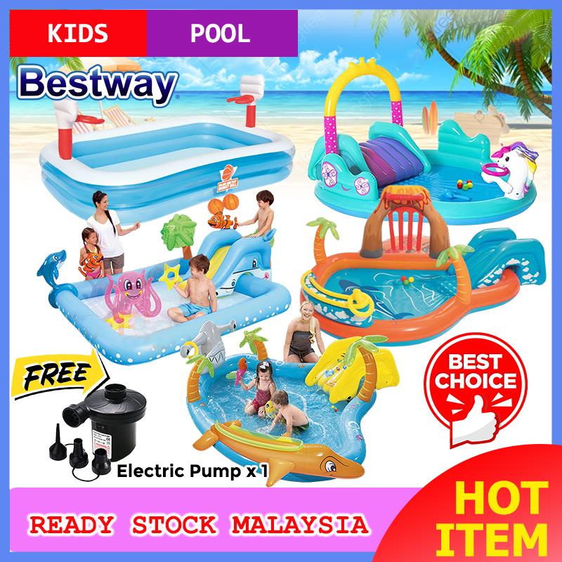BESTWAY 5 DESIGN Play Center Children Toy Playground Pool Inflatable ...