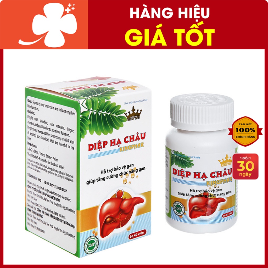 Diep Ha Chau Kingphar – Supports liver detoxification, enhances liver ...
