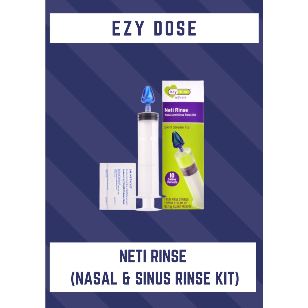 EZY DOSE NETI RINSE (NASAL AND SINUS RINSE KIT) | Shopee Malaysia