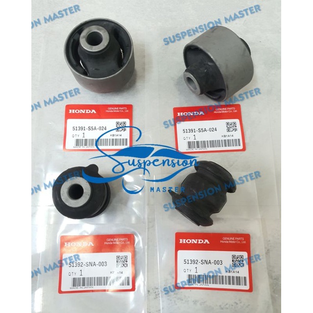4 IN 1 SET - FRONT LOWER ARM BUSH - HONDA CIVIC 1.7 S5A / CRV S9A ...