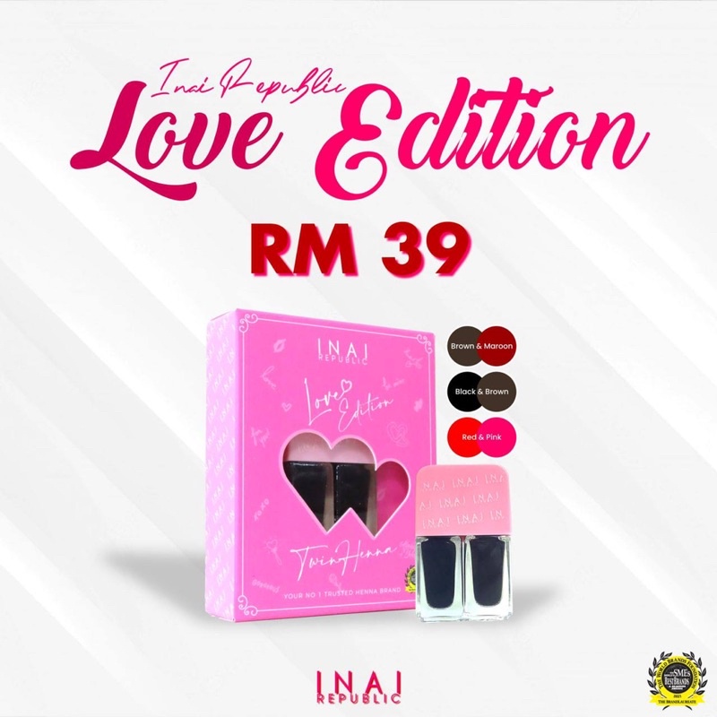 INAI REPUBLIC VIRAL Inai Kuku Neelofa 5 HOT Colours Halal Sah Solat ...