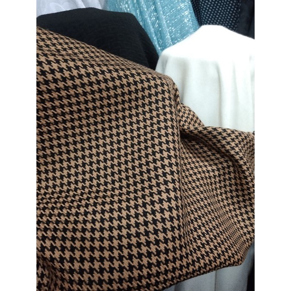 Hounsdtoot semi wool fabric - semi wool material (price stated per ...