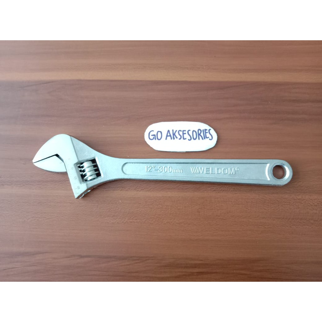 WELDOM 12 INCH WRENCH / WELDOM 12 INCH WRENCH | Shopee Malaysia