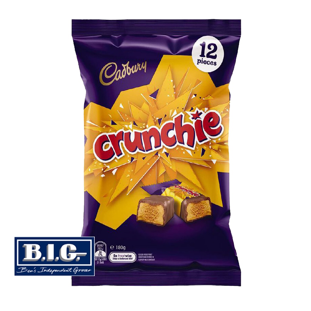Cadbury Share Pack Crunchie 180g (EXP Mar 2023) | Shopee Malaysia