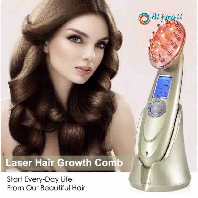 Wireless RF Laser Infrared Hair Growth Comb Laser Hair Growth Anti Hair ...